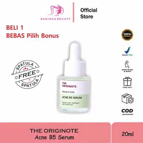 Review The Originote Acne B5 Serum Salicylic Acid + Panthenol With ...